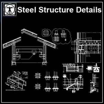 Autocad structural detailing bracing dwg - designerinfo